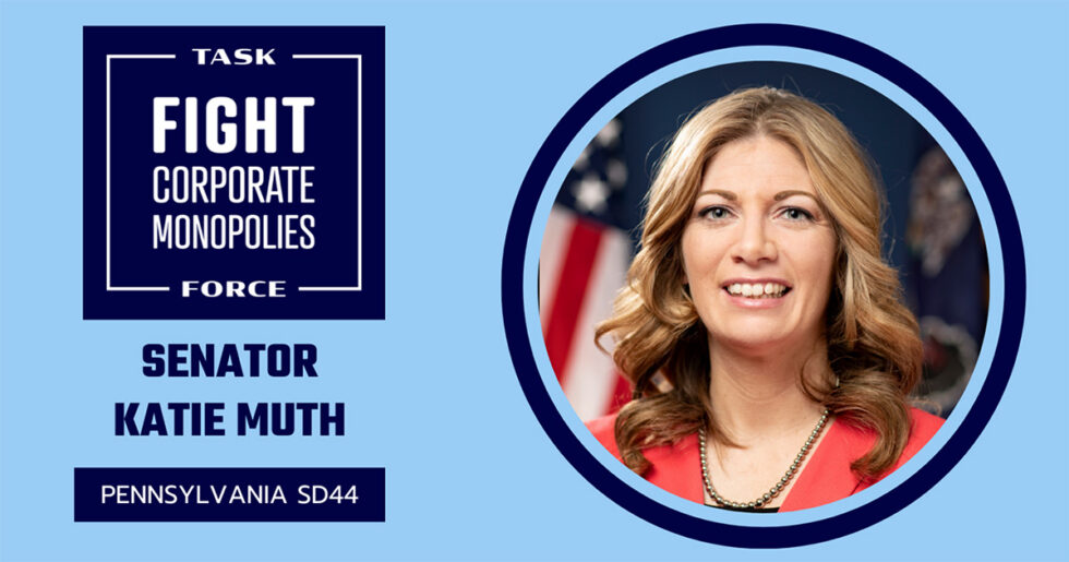 Sen. Muth Joins Fight Corporate Monopolies’ Task Force