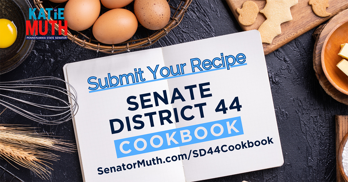 SD 44 Cookbook - Senator Katie Muth