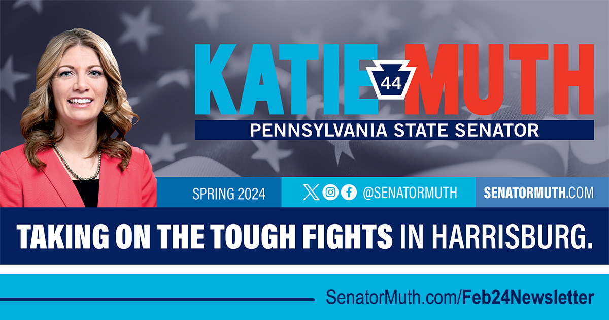 Spring 2024 Newsletter - Senator Katie Muth